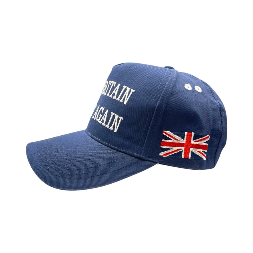 Make Britain Great Again Navy Blue Baseball Cap – MBGA